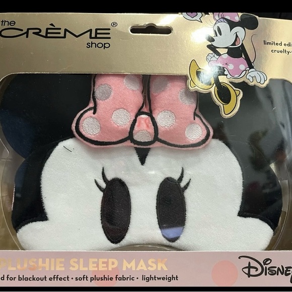 Disney | Accessories | Disney Minnie Mouse Plushie Sleep Mask | Poshmark